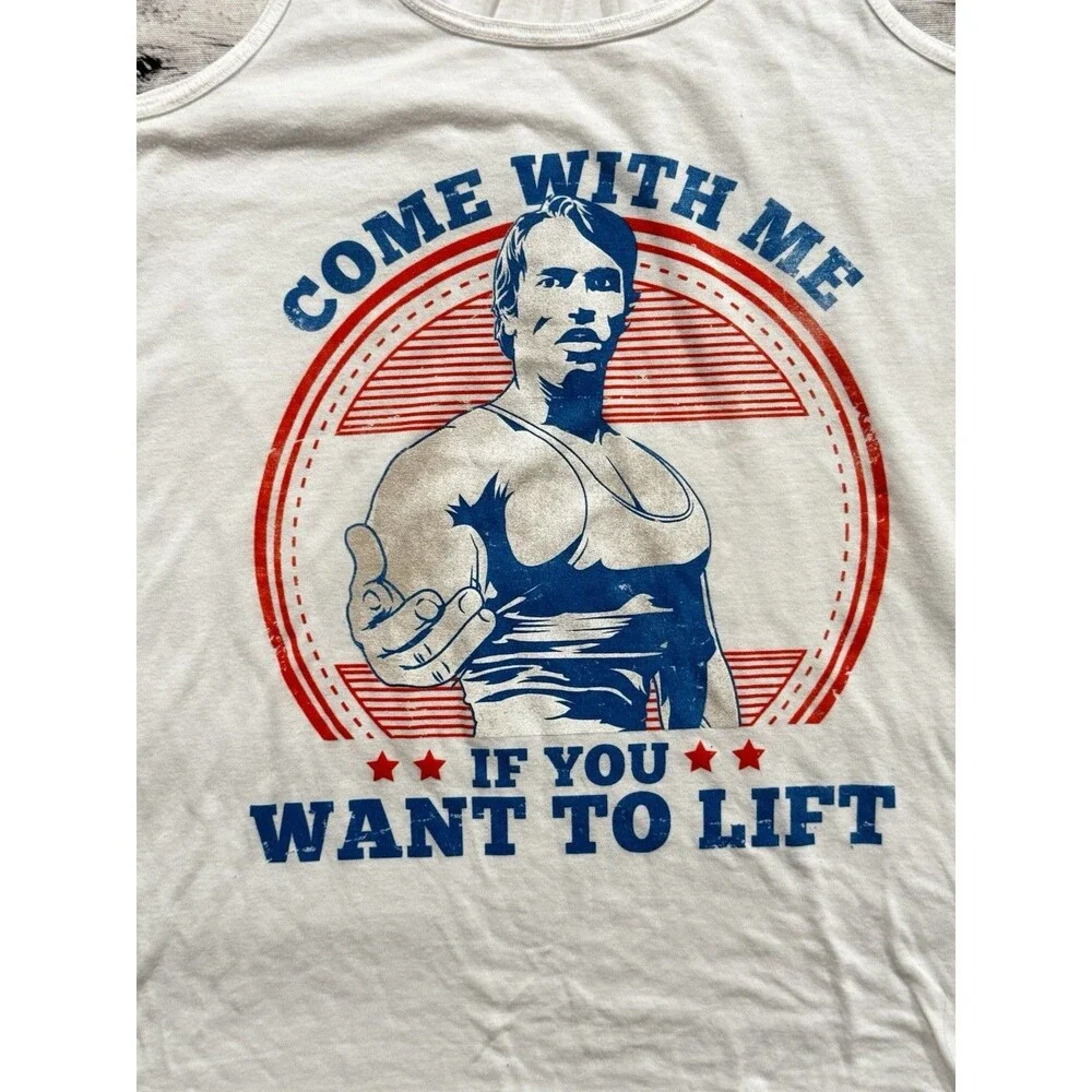 Unbranded | Tops | Come With Me If You Want To Lift Arnold ...